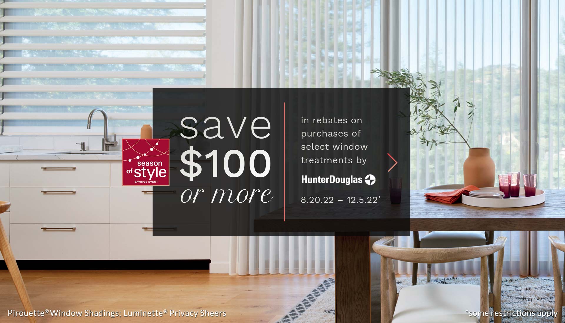 Hunter Douglas on Sale Denver | Hunter Douglas Promotions